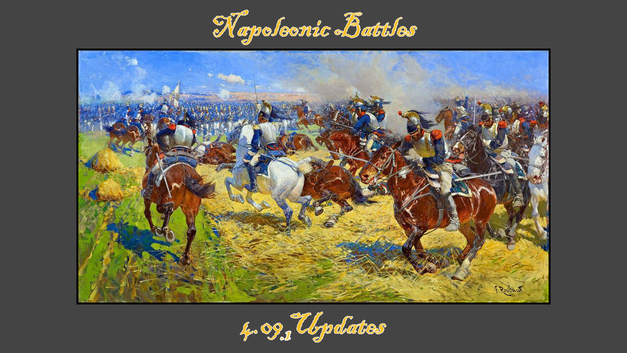 Napoleonic Battles 4.09.1 Updates – Wargame Design Studio