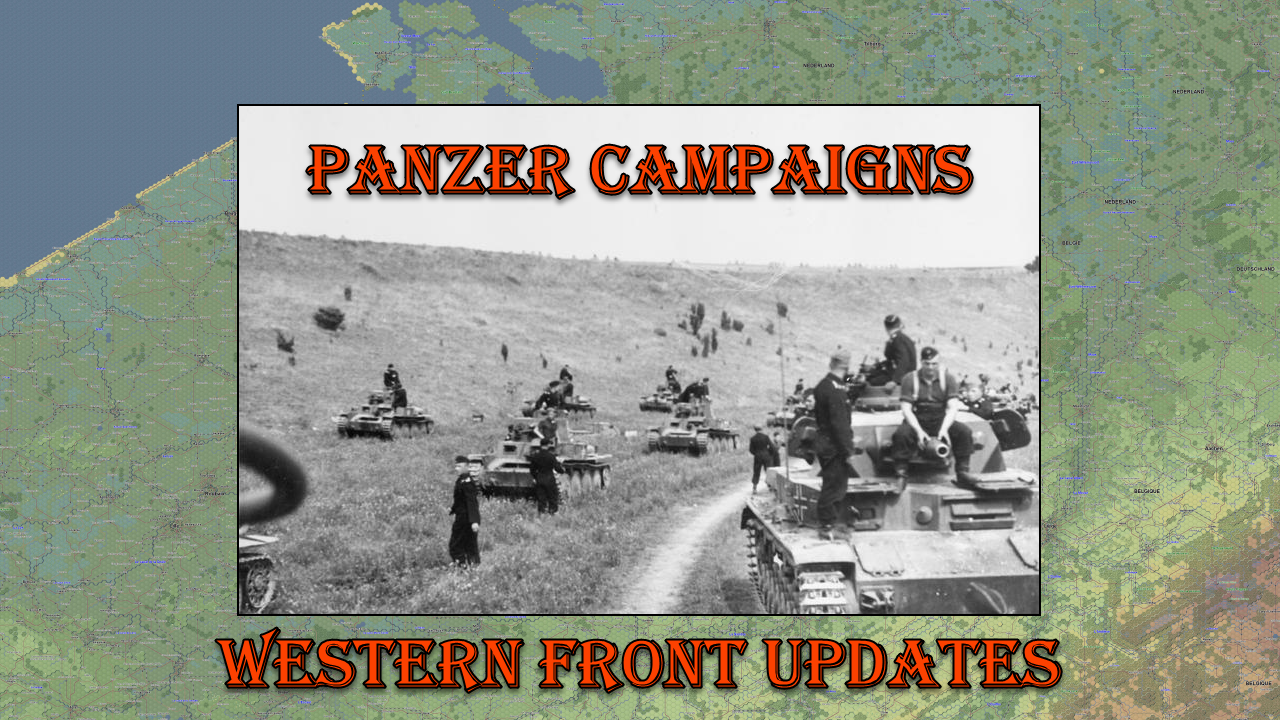 Panzer Campaigns - Western Front Updates – Wargame Design Studio